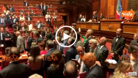 Senato, il Pd occupa l'Aula • Imola Oggi